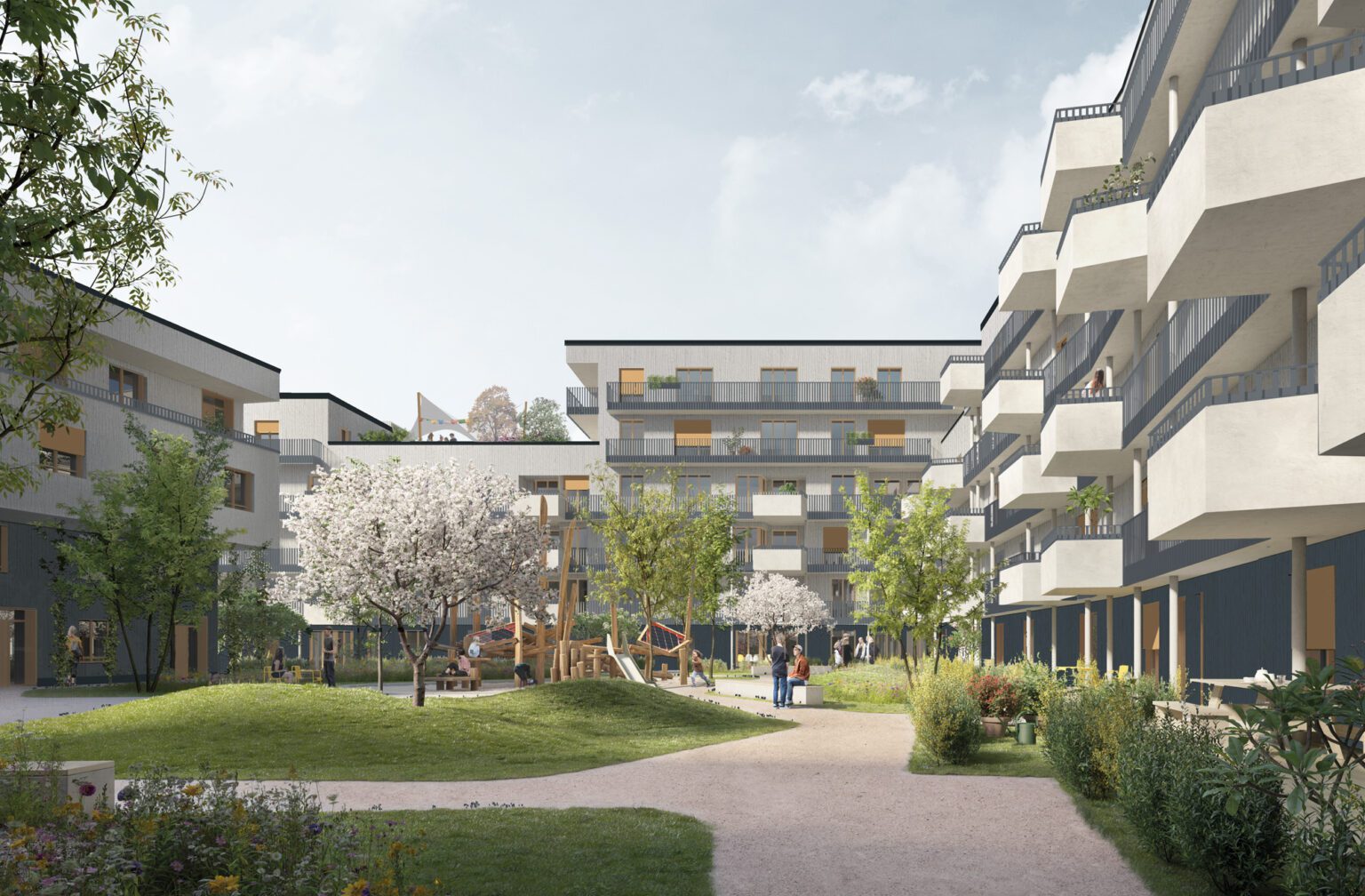 Wohnanlage Ramersdorf - H+Architektur